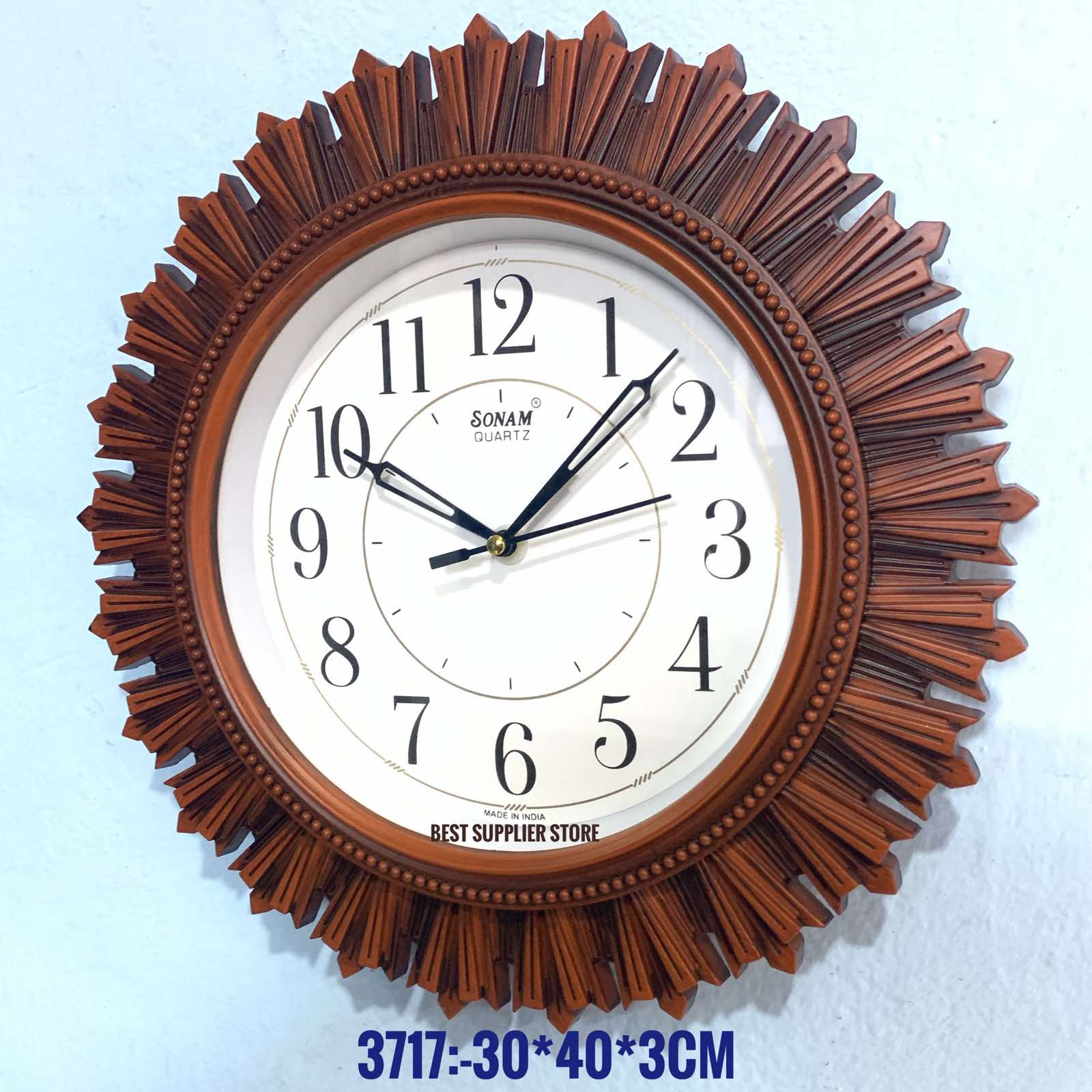 Numbering Dial Attractive Model Medium Size Wall Clock-3717 | Daraz.com.np