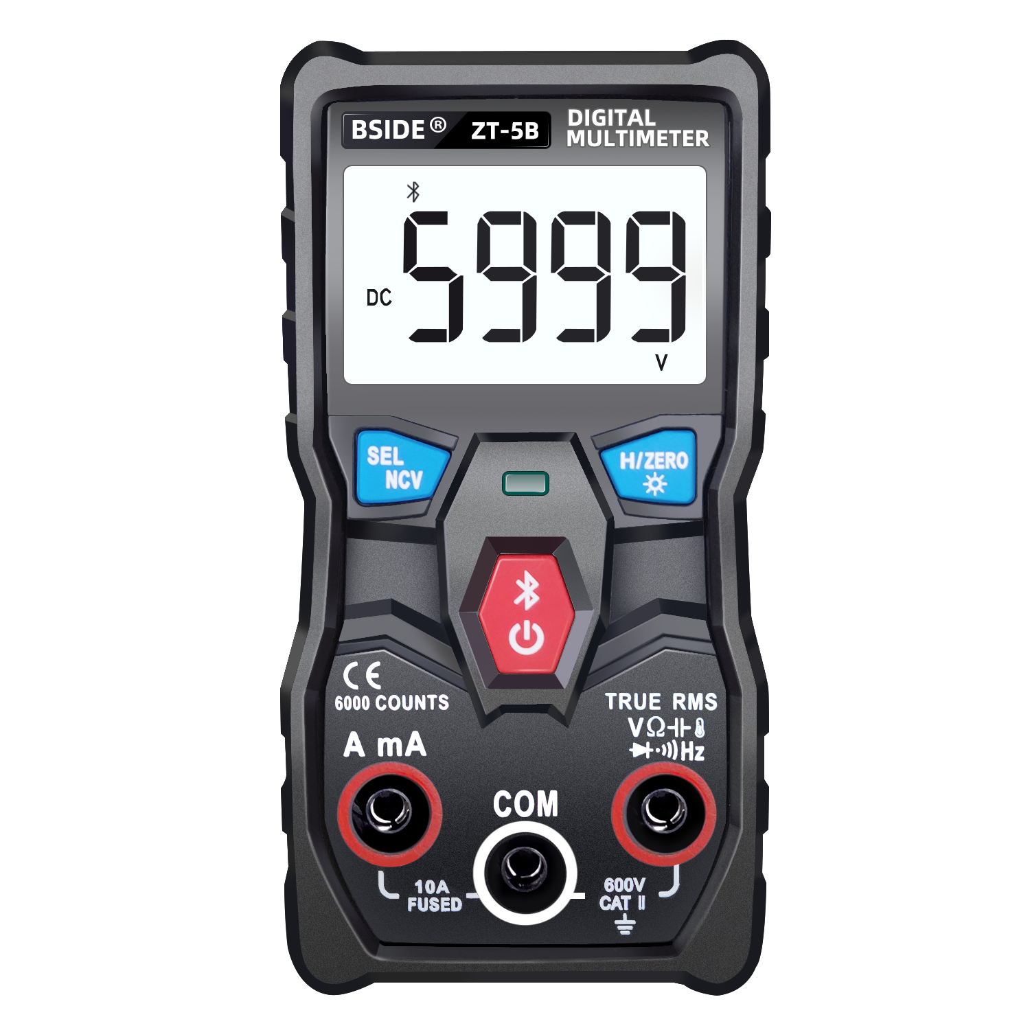 ZT-5B Bluetooth Intelligent T-RMS Electricity Meter Automatic Range NCV ...