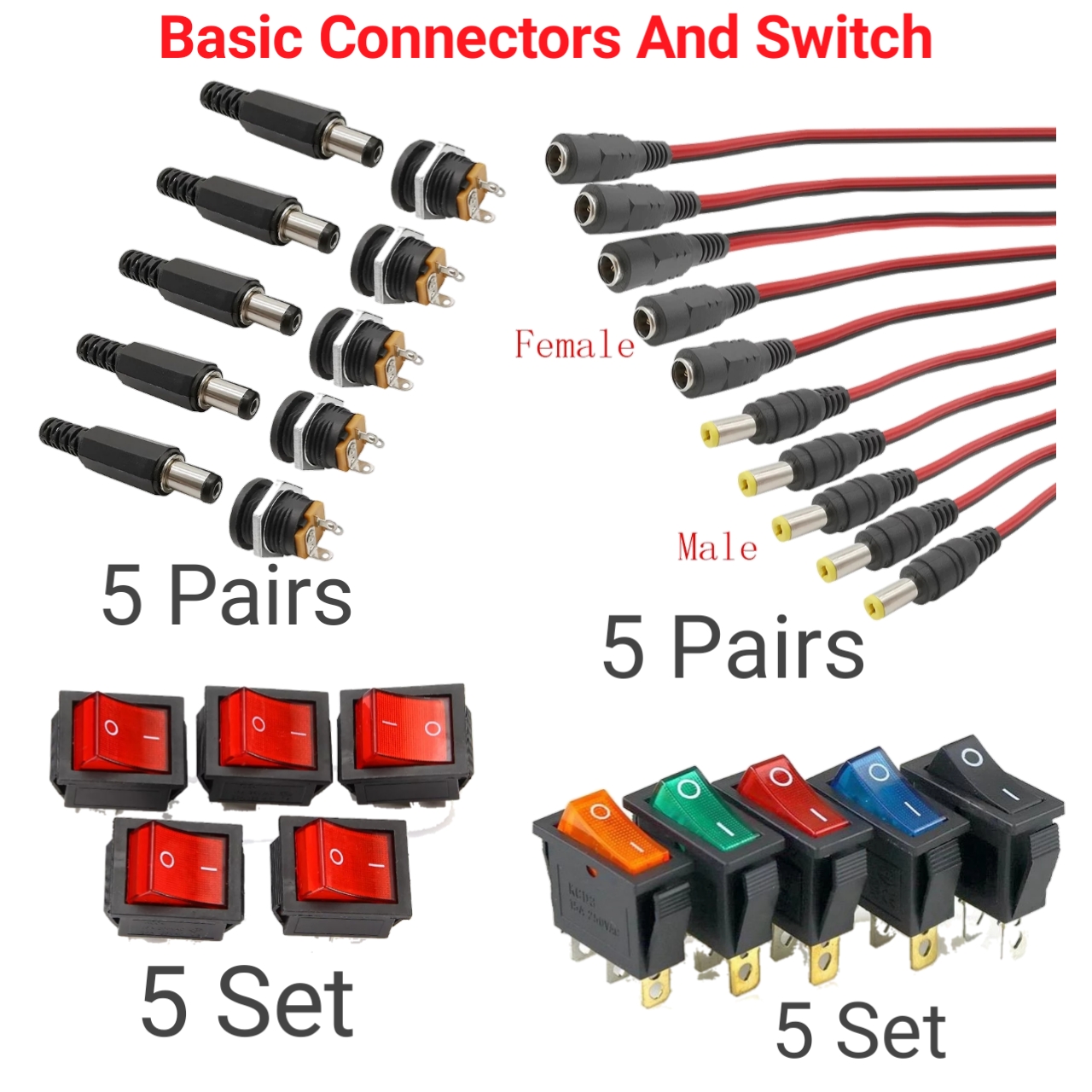 Basic Arduino Project Related Switch And Connectors Np