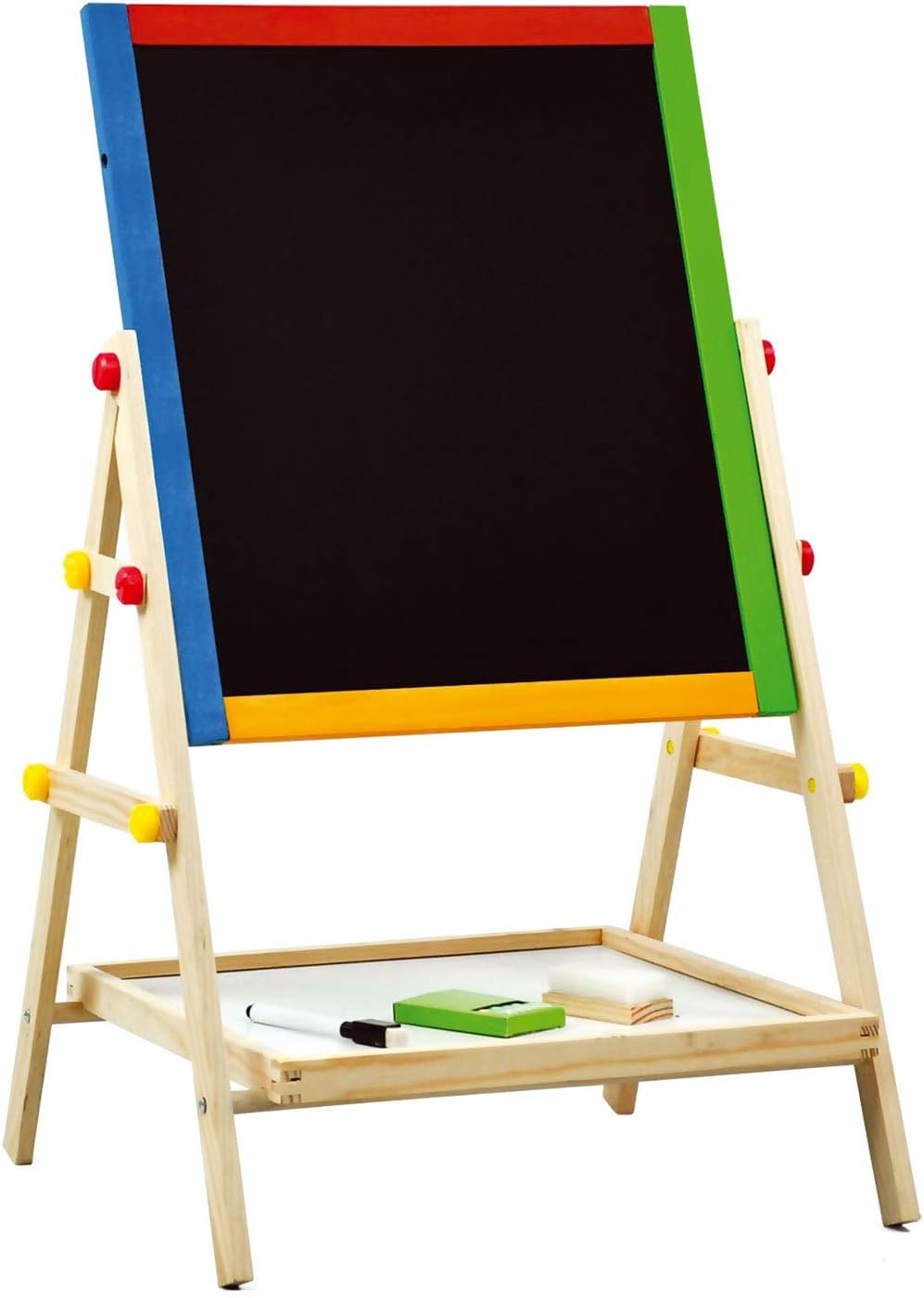 Wooden Writing Board With Chawk Duster And Marker | Daraz.com.np