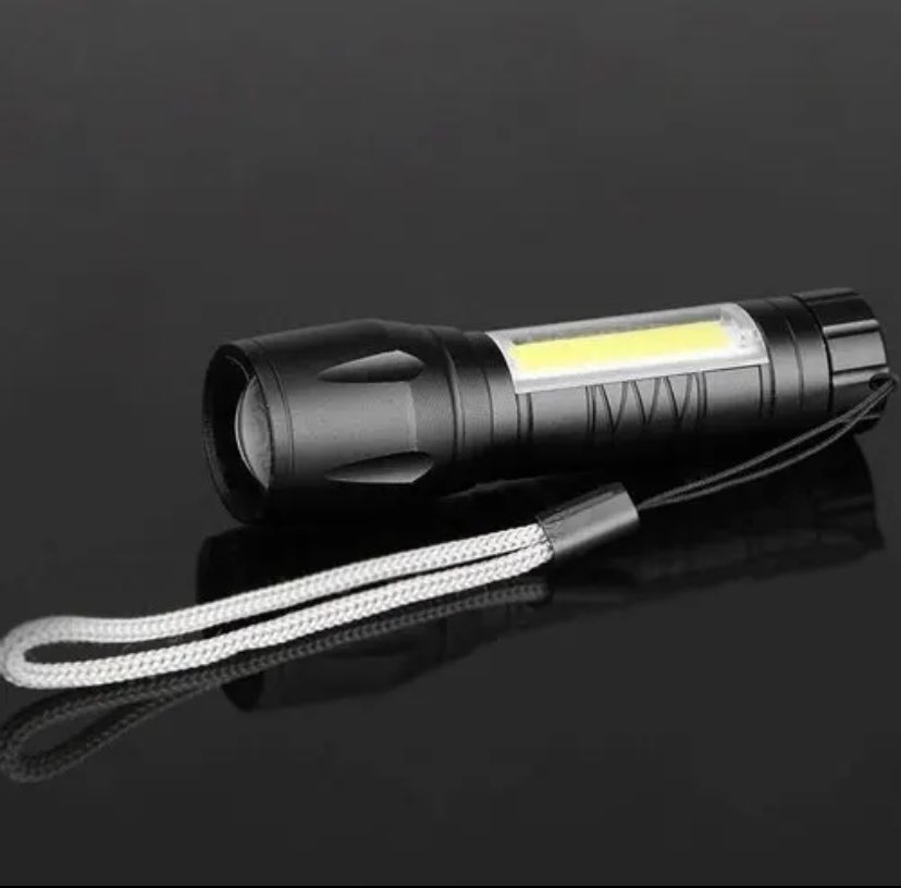 Ez Mini Rechargeable LED Tactical Flashlight Powerful Torch Mini Pocket ...