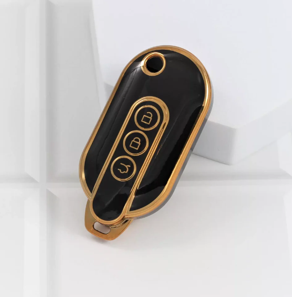 TPU Car Key Cover Fit for MG Comet EV Electric 3 Button Flip Key ...