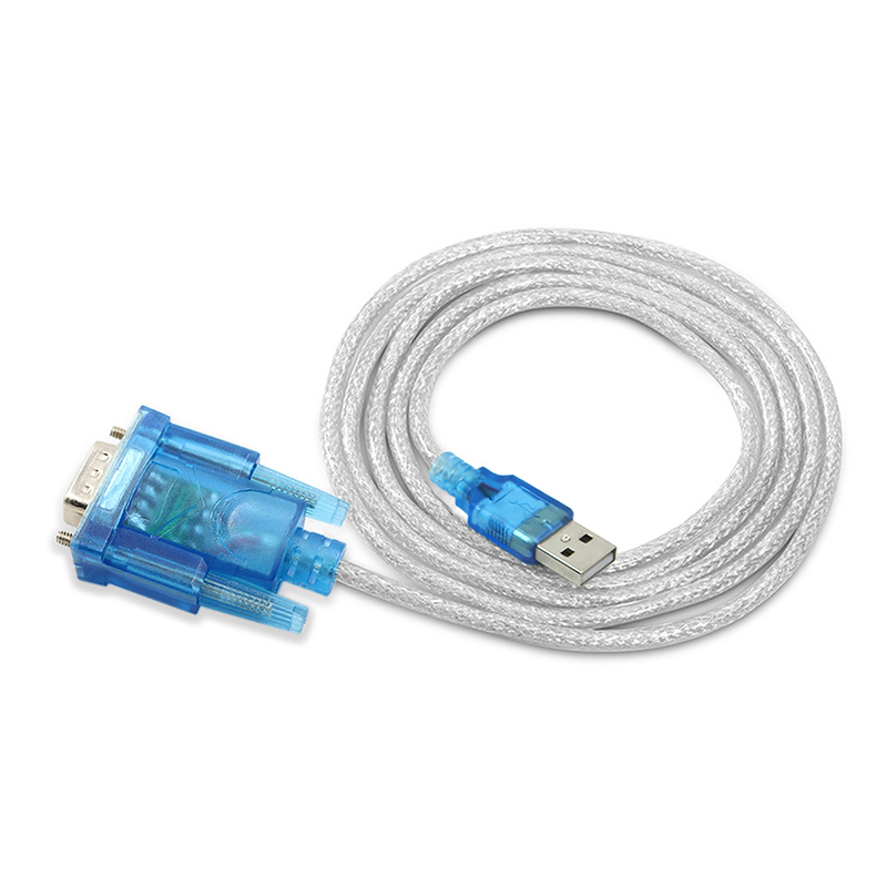 USB to RS232 Serial Port 9 Pin DB9 Cable Serial COM Port Male Adapter ...