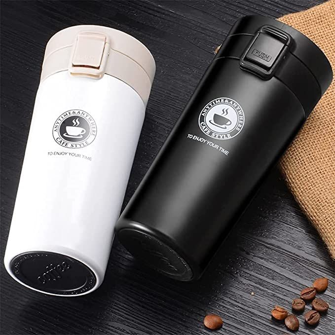 380ml Coffee Mug Double Wall Stainless Steel Tumbler Vacuum Flask ...