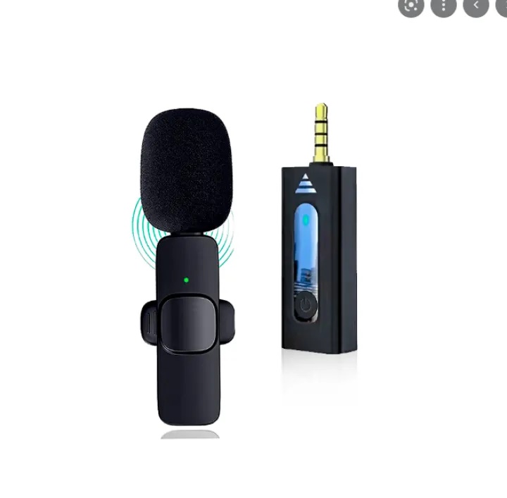 Wireless Microphone Recorder Microphone 2.4 Ghz Smart Noise Cancelling ...