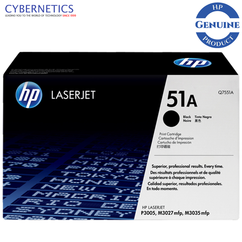 HP 51A Black Original LaserJet Toner Cartridge, Q7551A | Daraz.com.np