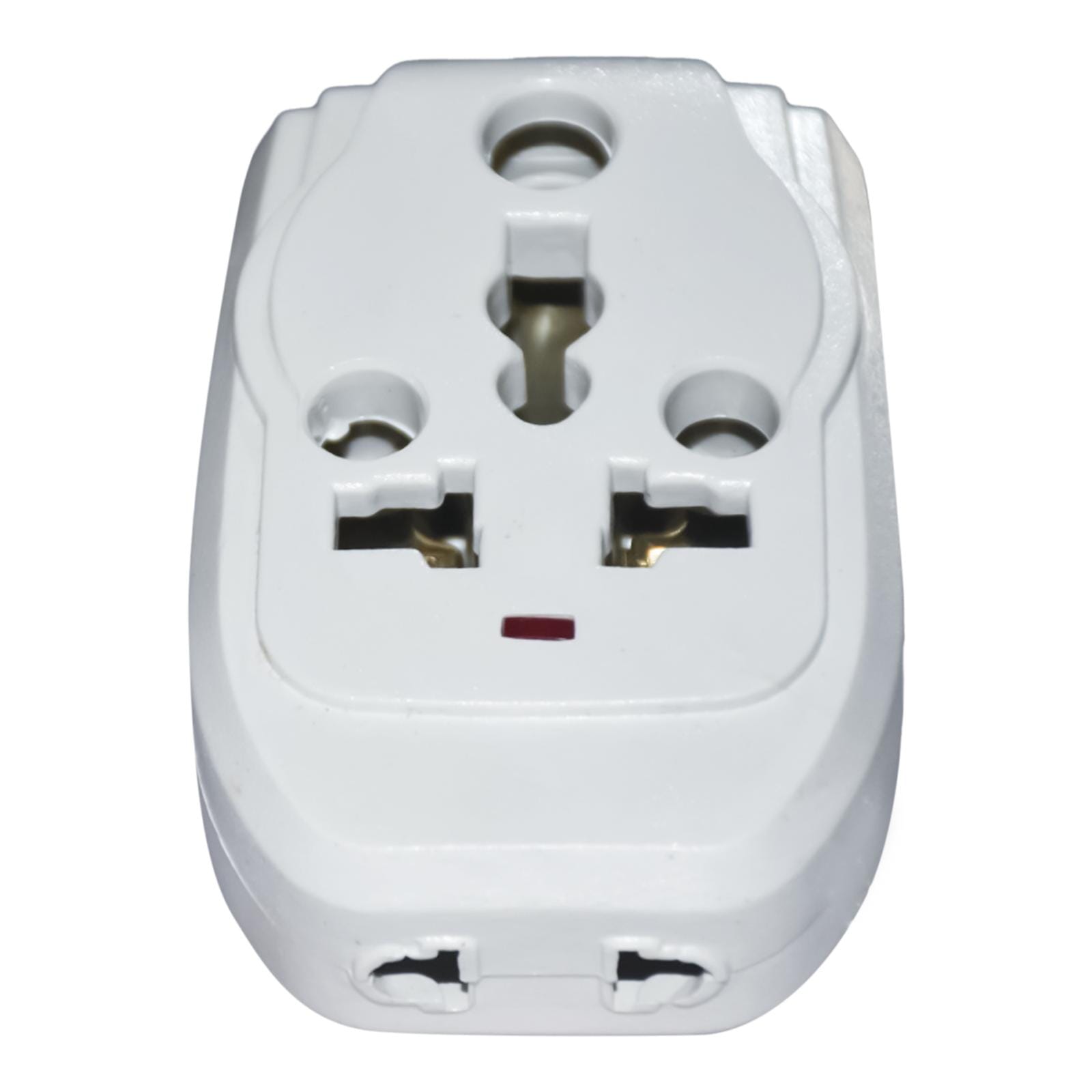 White Color Conversion 16 Amp Heavy 3 Pin Multiplug | Daraz.com.np