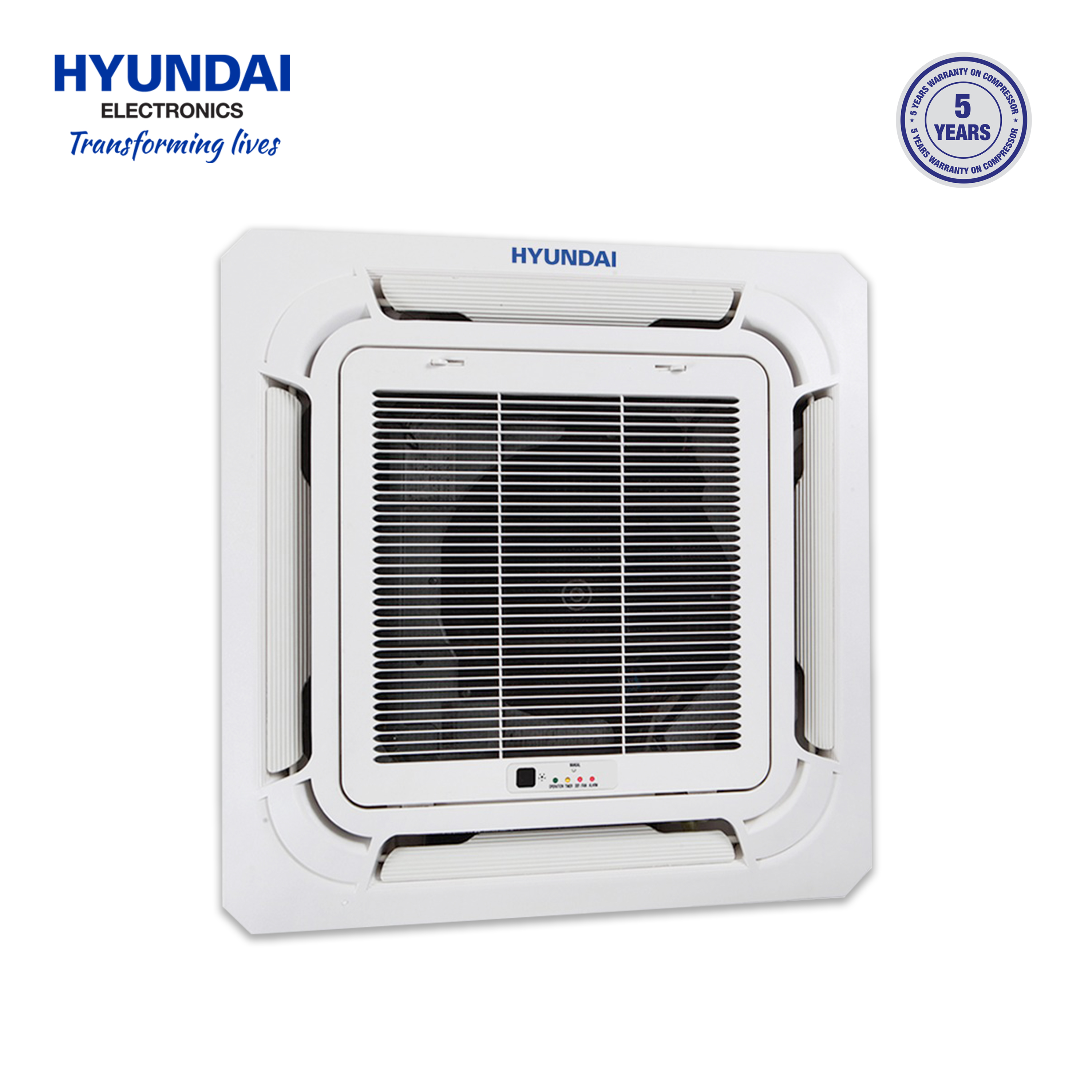 Hyundai 2 Ton Ceiling Cassette Air Conditioner | HYCC-24GRN1 | Daraz.com.np