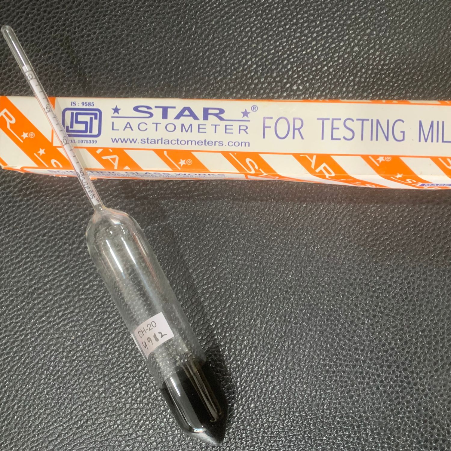 Lactometer (For Milk Testing) Pack of 10 pieces Original Star Brand ...
