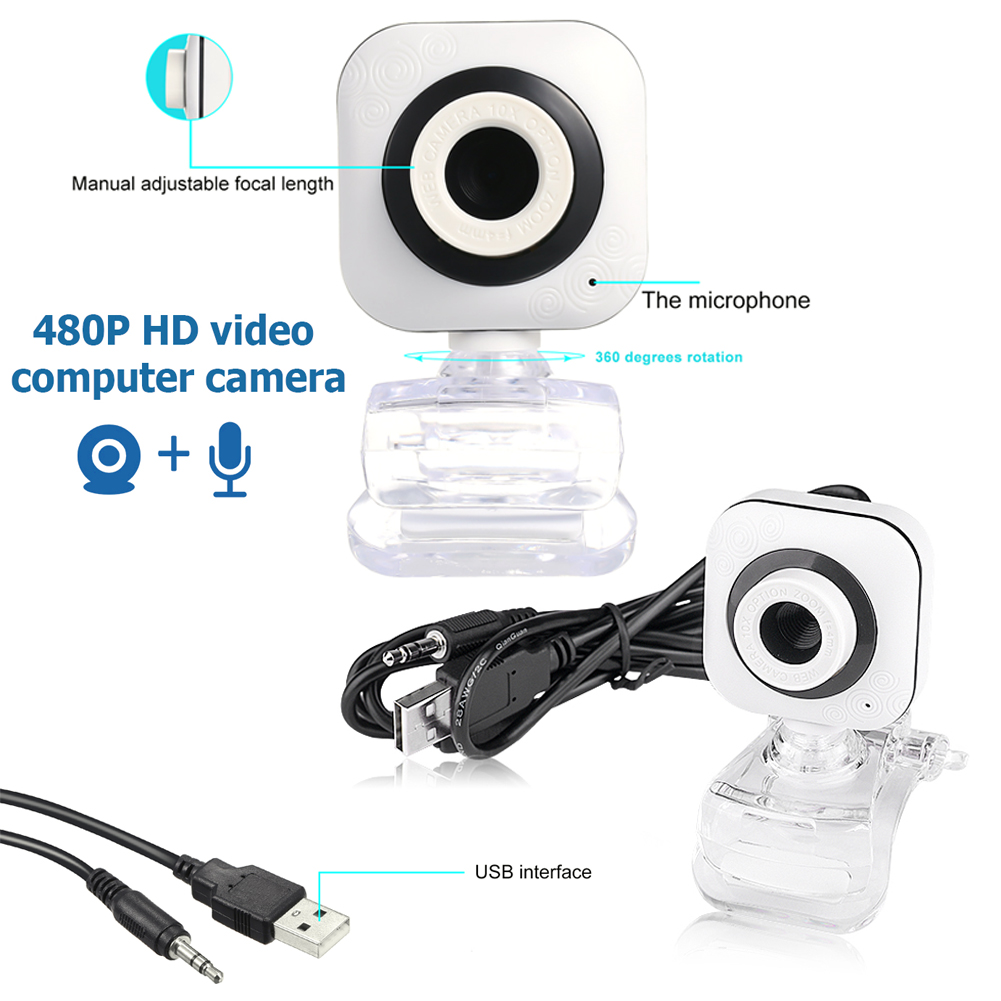 HD 30FPS Video Chat Conference Usb Pc Camera Mini Packing | atelier ...