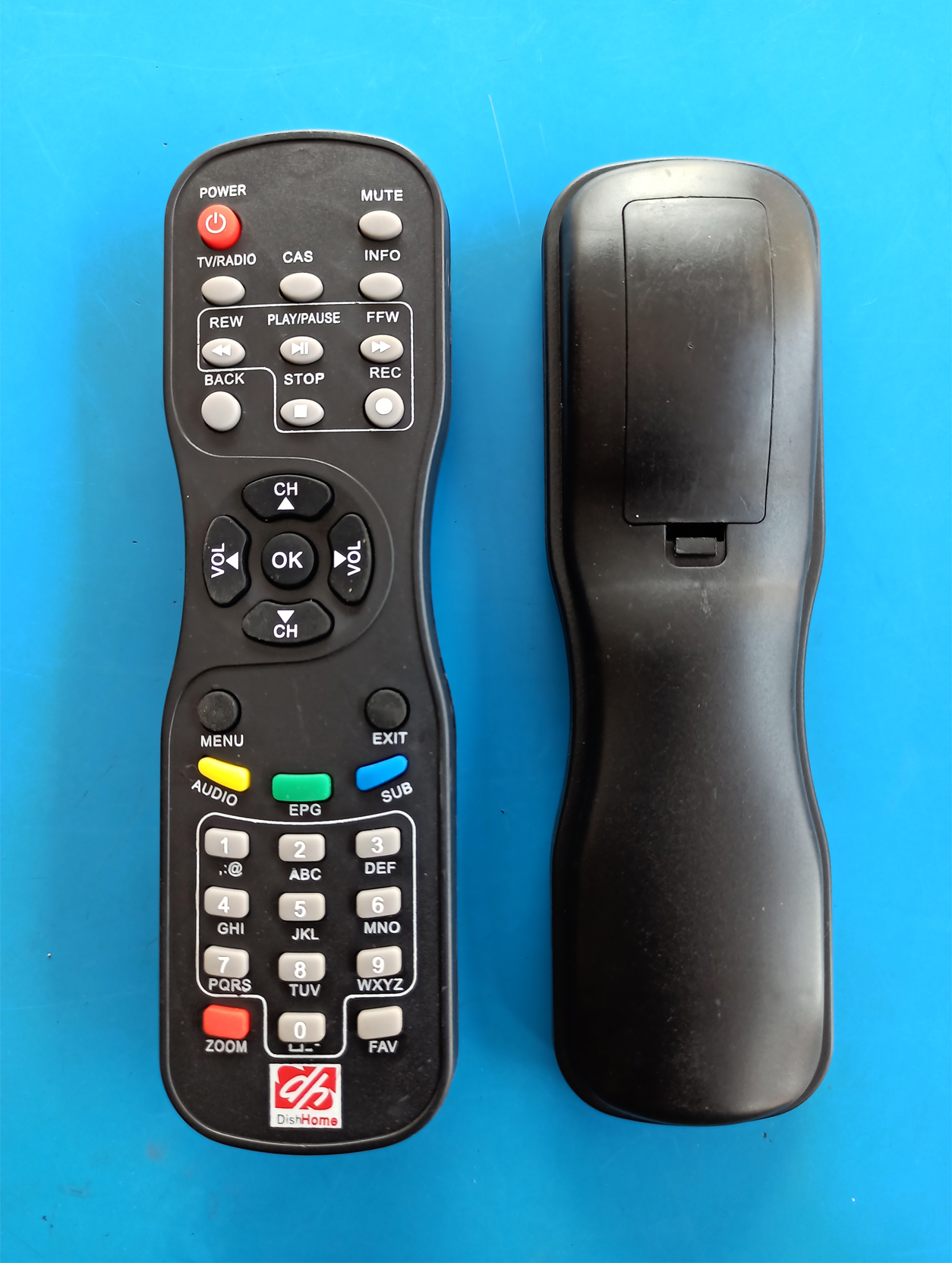DH Dish Home Tv Remote For Dishhome Set Top Box | Daraz.com.np
