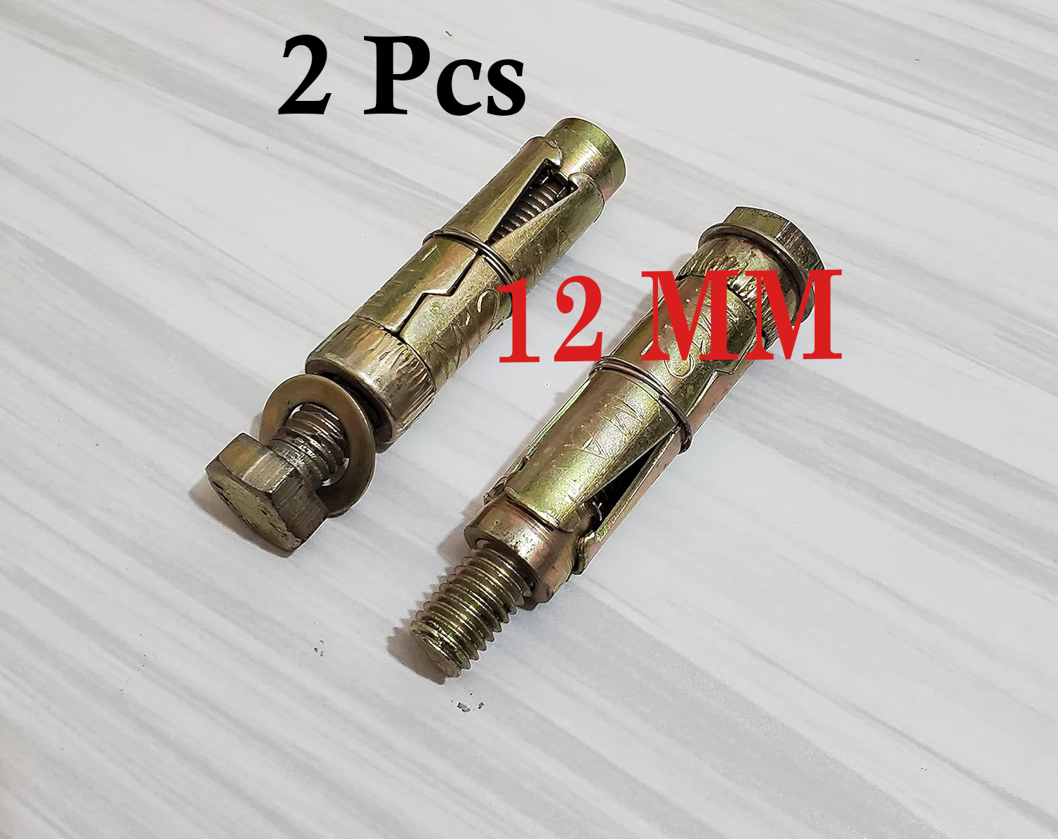 Wall Anchor Bolt Fastener Rust-Proof Metal Grip For Concrete (6 MM To ...