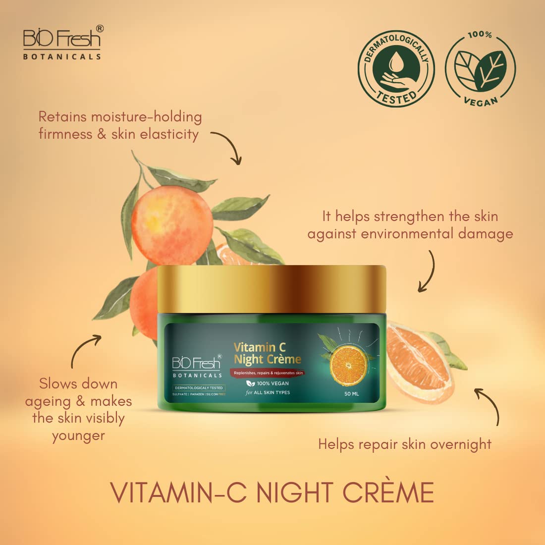 Bio Fresh Vitamin C Night Cream 50 ml | Daraz.com.np