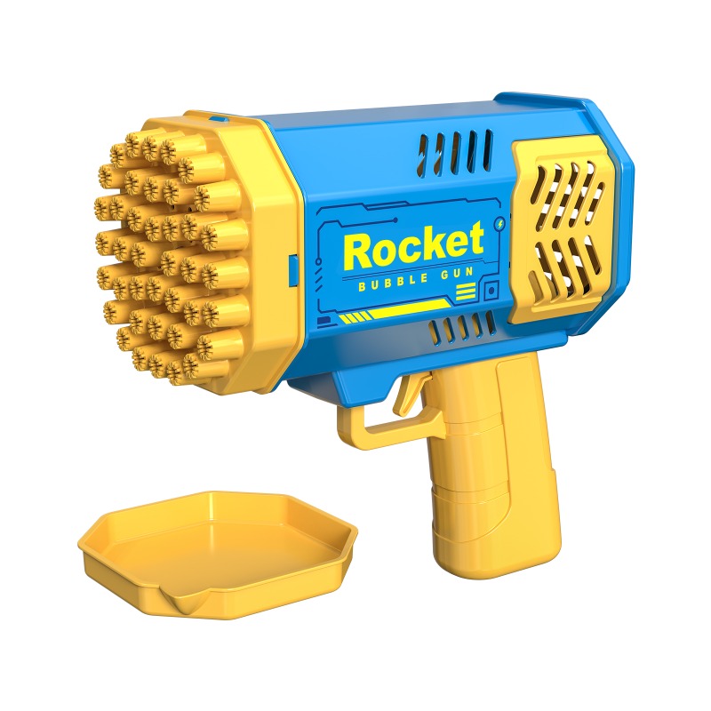One Pack Of Children's 40 Holes Rocket Launcher Handheld Portable ...