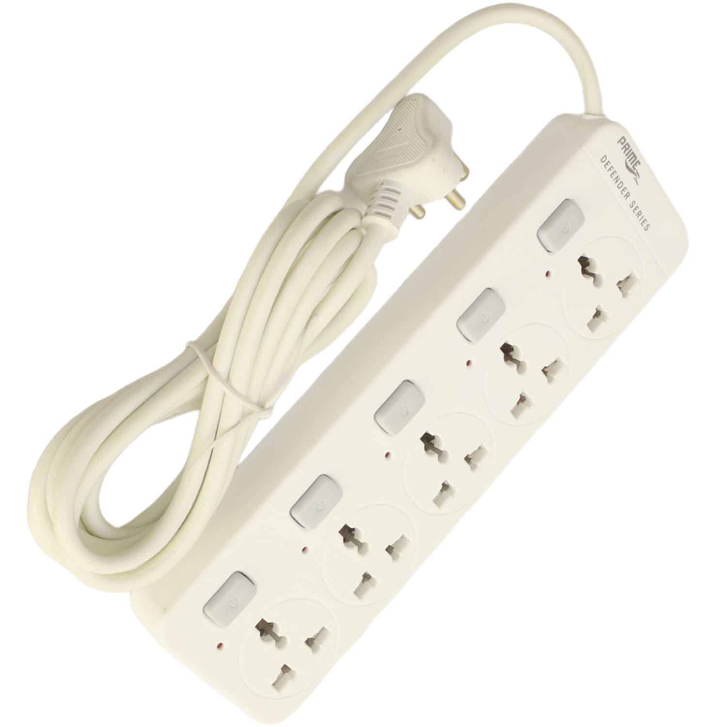 PRIME 100% Copper 5 Port 2500W Extension Multiplug | Daraz.com.np