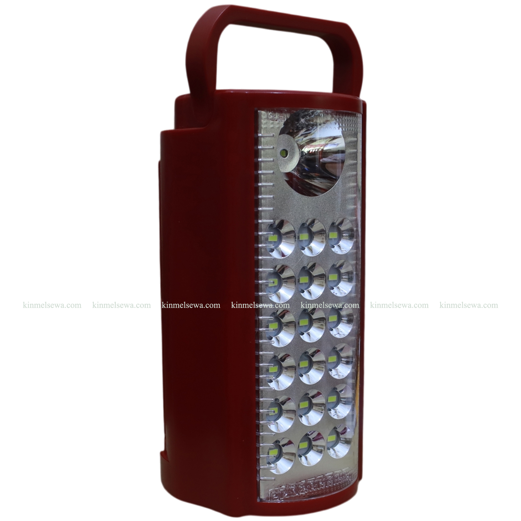 Super Bright Rechargeable LED Emergency Work Light 18x0.5W+1W Dual Lamp ...