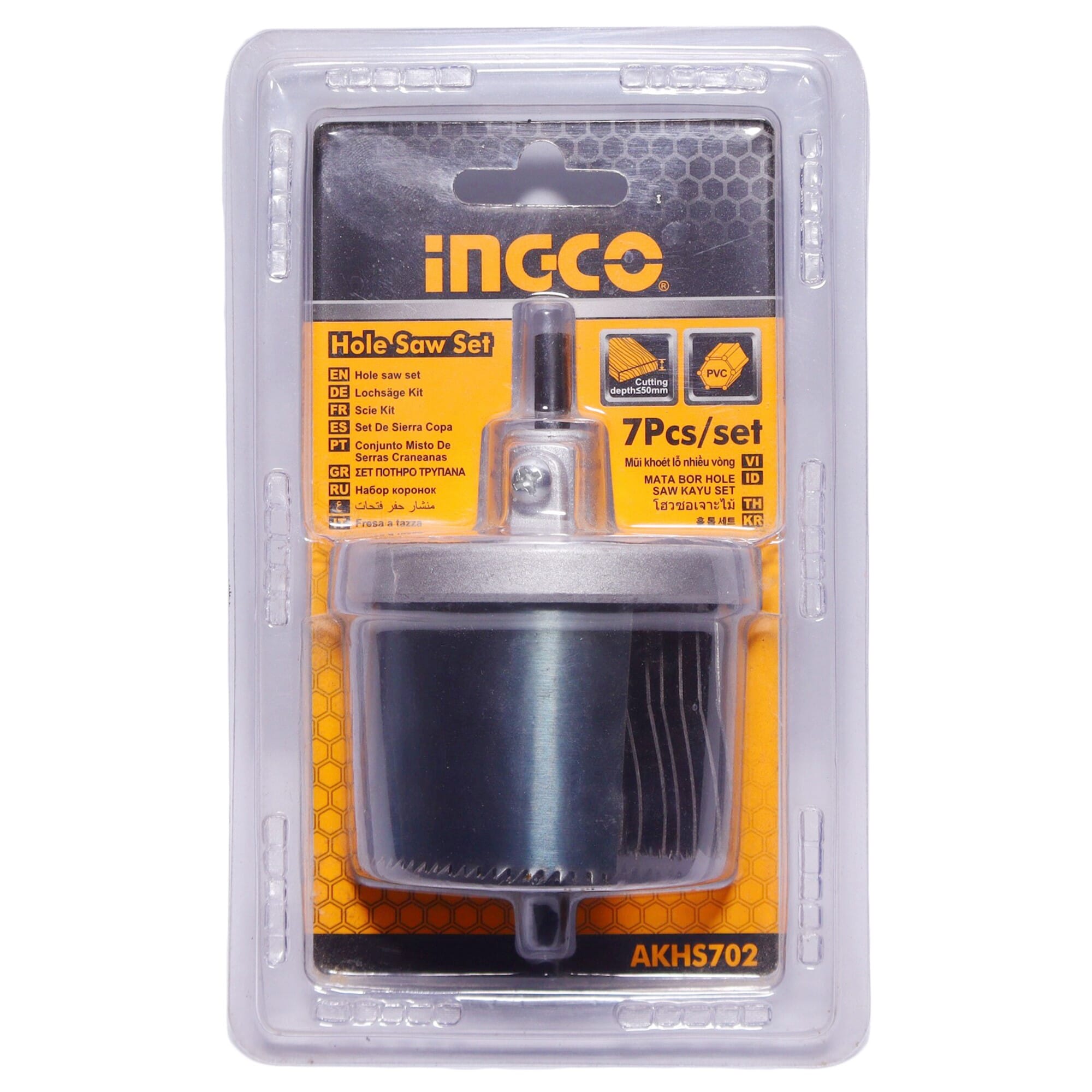 Ingco Hole Saw Set 7 Pcs AKHS702 | Daraz.com.np
