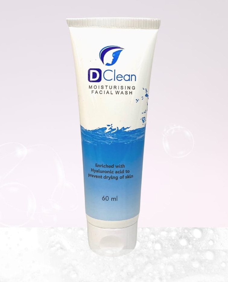 D Clean Moisturising Facial Wash, 60ml | Daraz.com.np