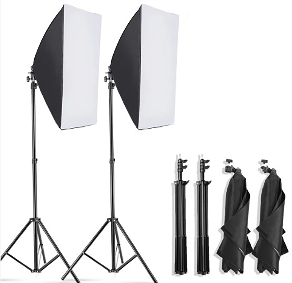 Photography Studio Softbox Lighting Soft Box With 7 Feet Stand-1Piece ...