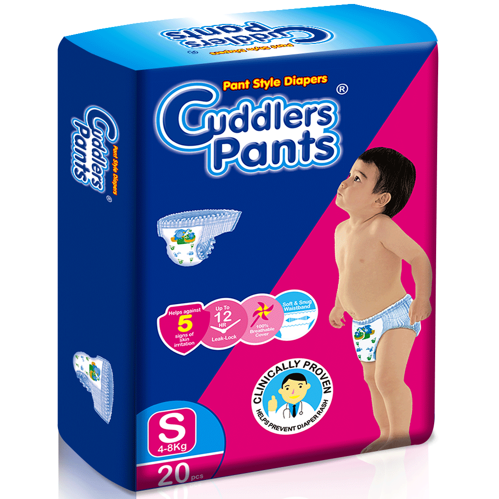 Cuddlers Diaper Small 20 Pcs (4-8kg) | Daraz.com.np