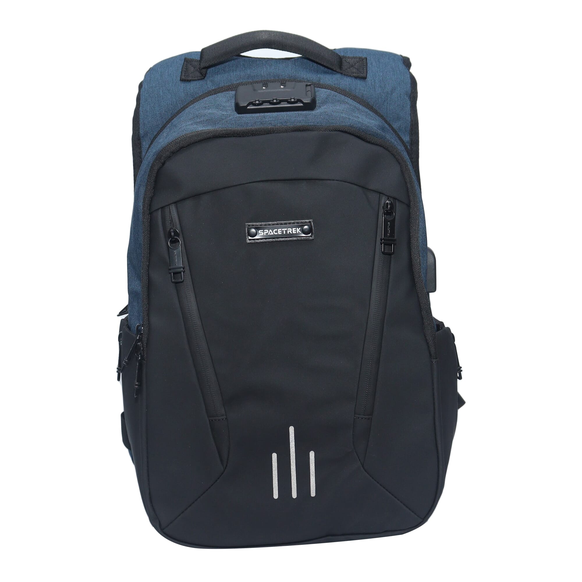 Blue/Black Spacetrek Lock System Unisex Backpack | Daraz.com.np