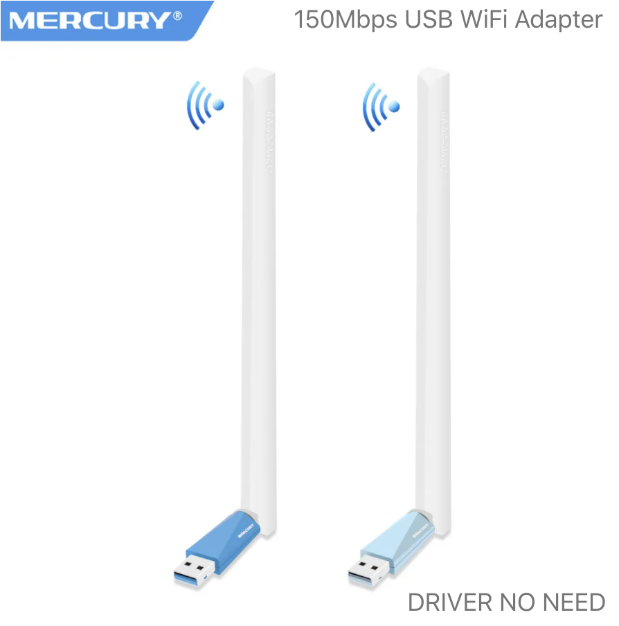 Mercury MW150UH 150M High Gain Wireless USB Network Adapter Wi-Fi ...