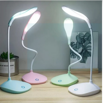 Study lamp Rechargeable Led Touch On Off Switch Student Study Reading ...