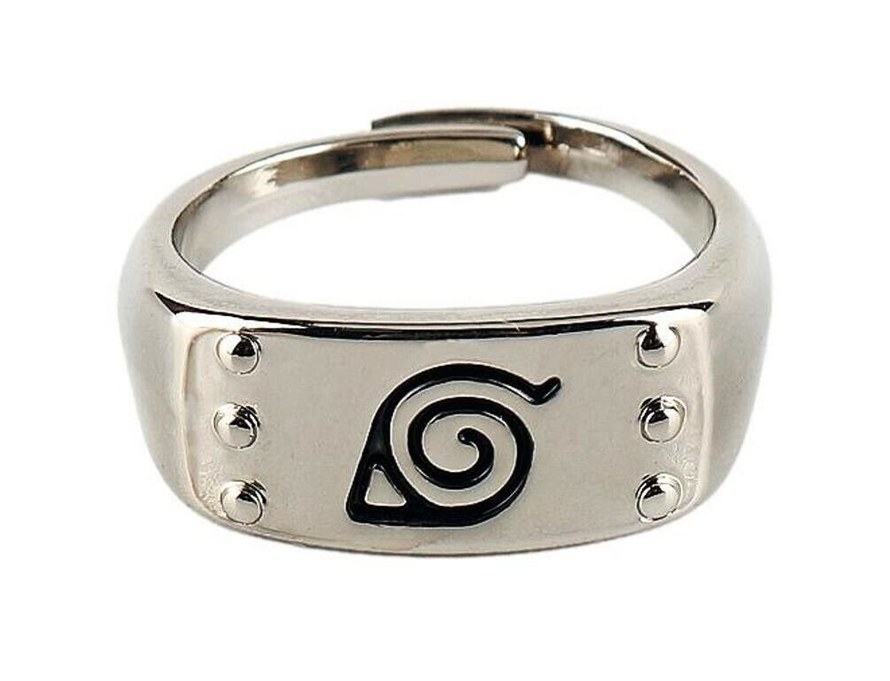 Cosplay Naruto Steel Anime Fashion Unisex Rings | Daraz.com.np