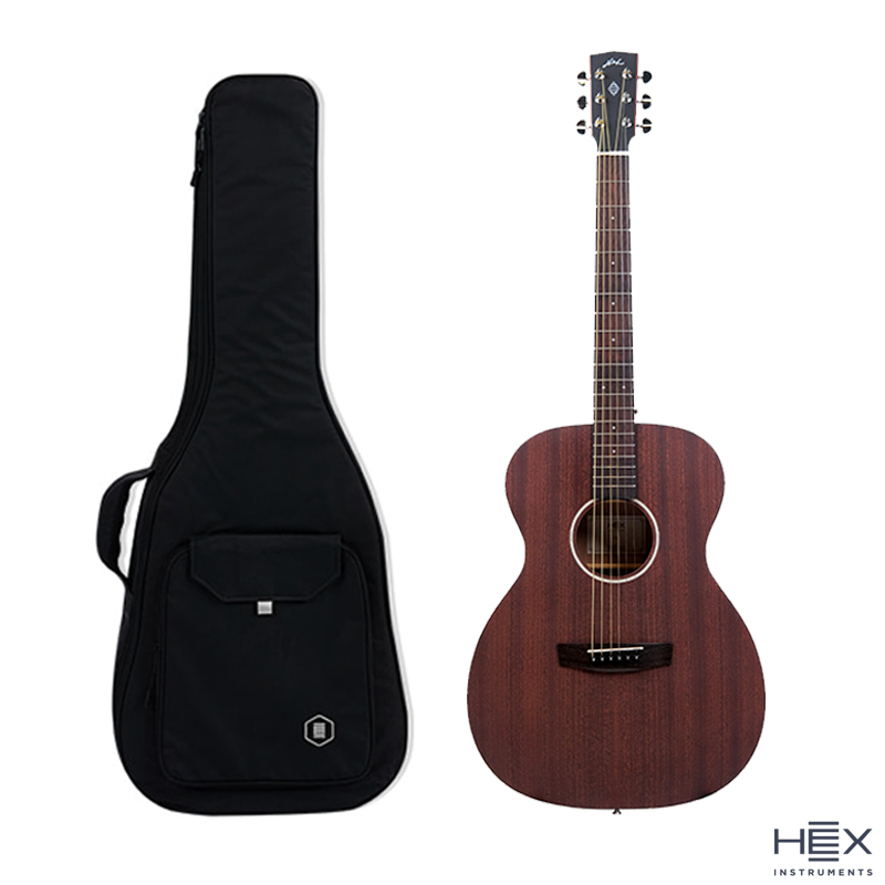 Hex Instruments Beta F72 M Acoustic Guitar With Standard Gig Bag ...