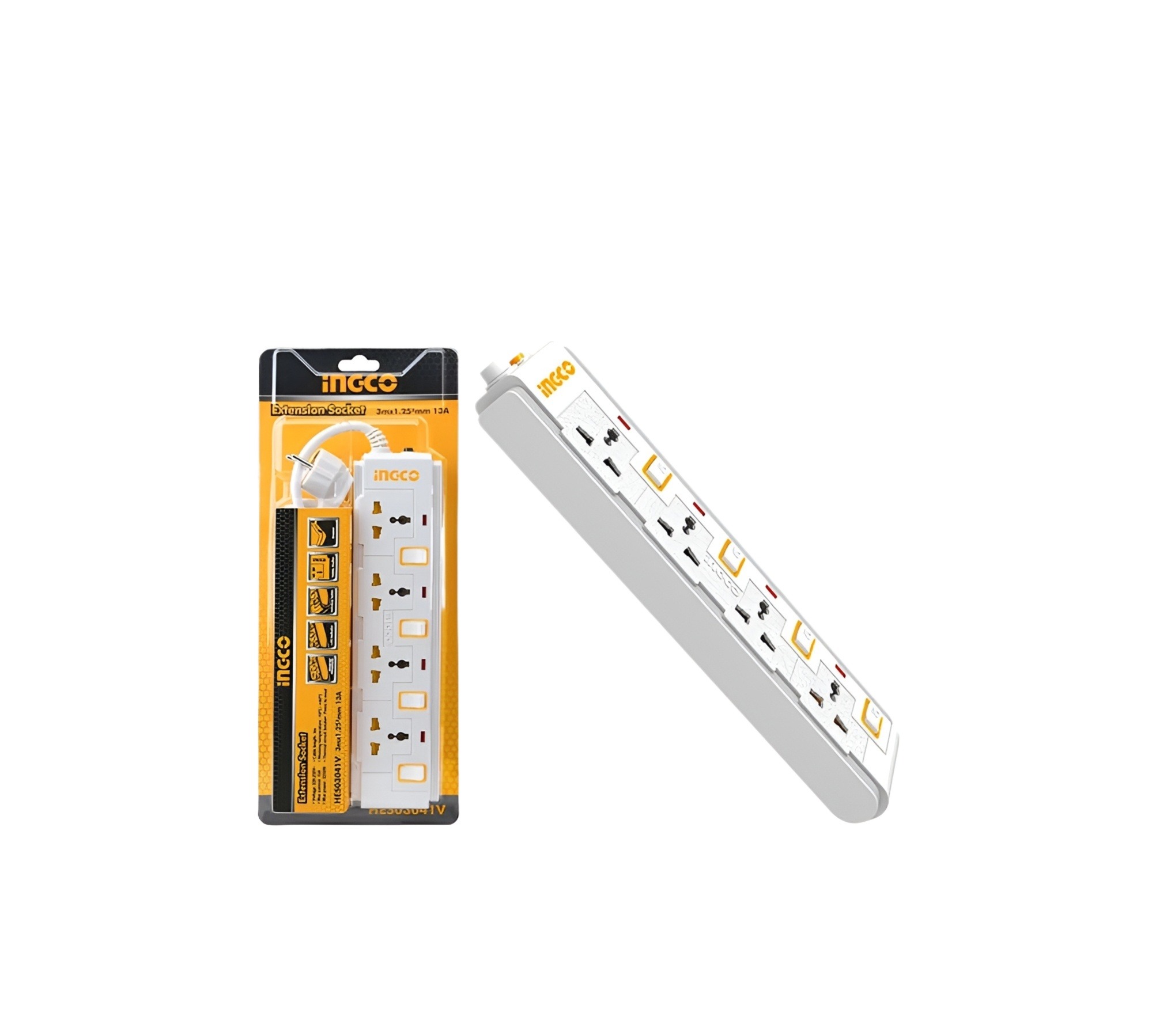 Ingco 4 Way Extension Socket HES03041V | Daraz.com.np