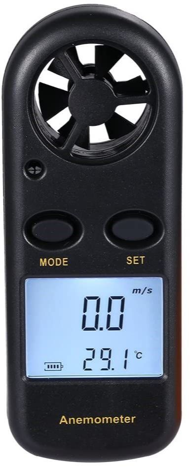 Digital Anemometer In Black | Daraz.com.np