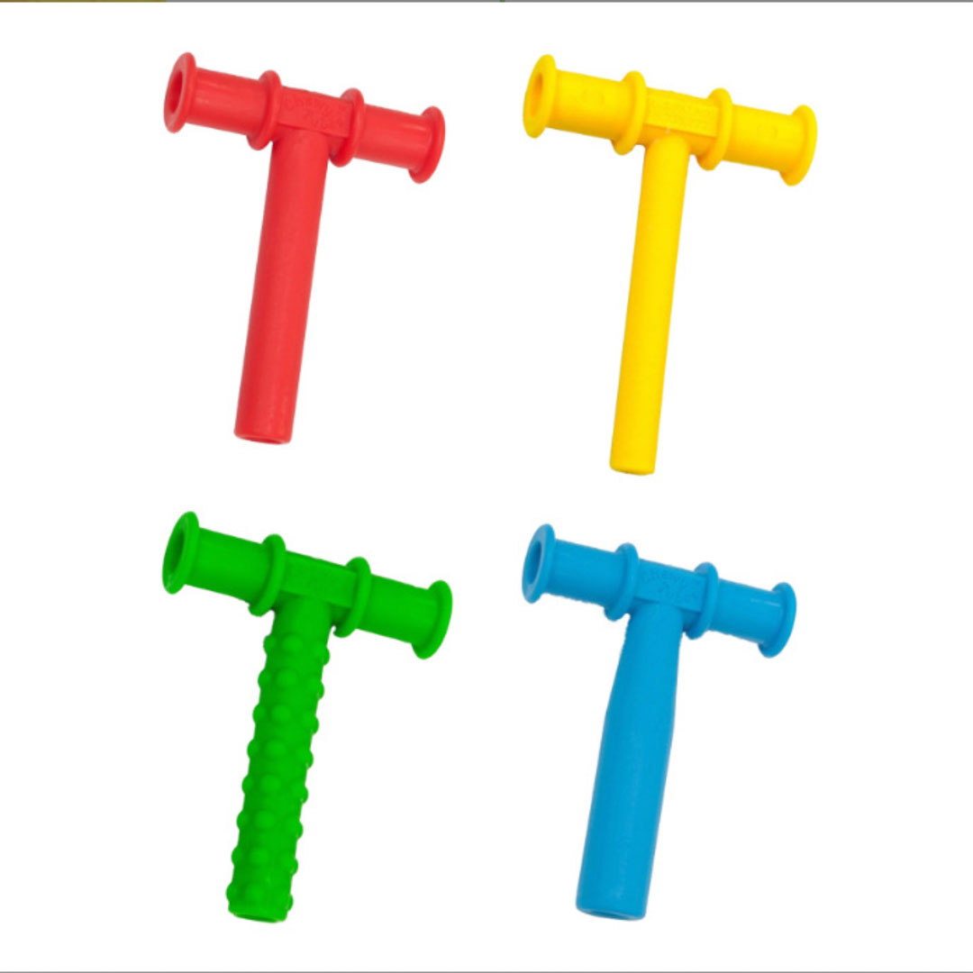 T-Shaped Chewy Tubes For Oral Stimulation Sensory Speech Therapy Autism ...