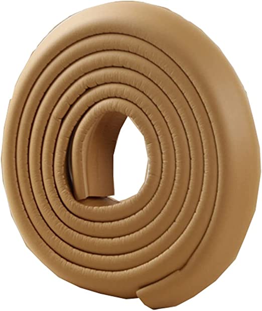 2 Meter Self-Adhesive L Shape Rubber Foam Desk Table Edge Corner ...