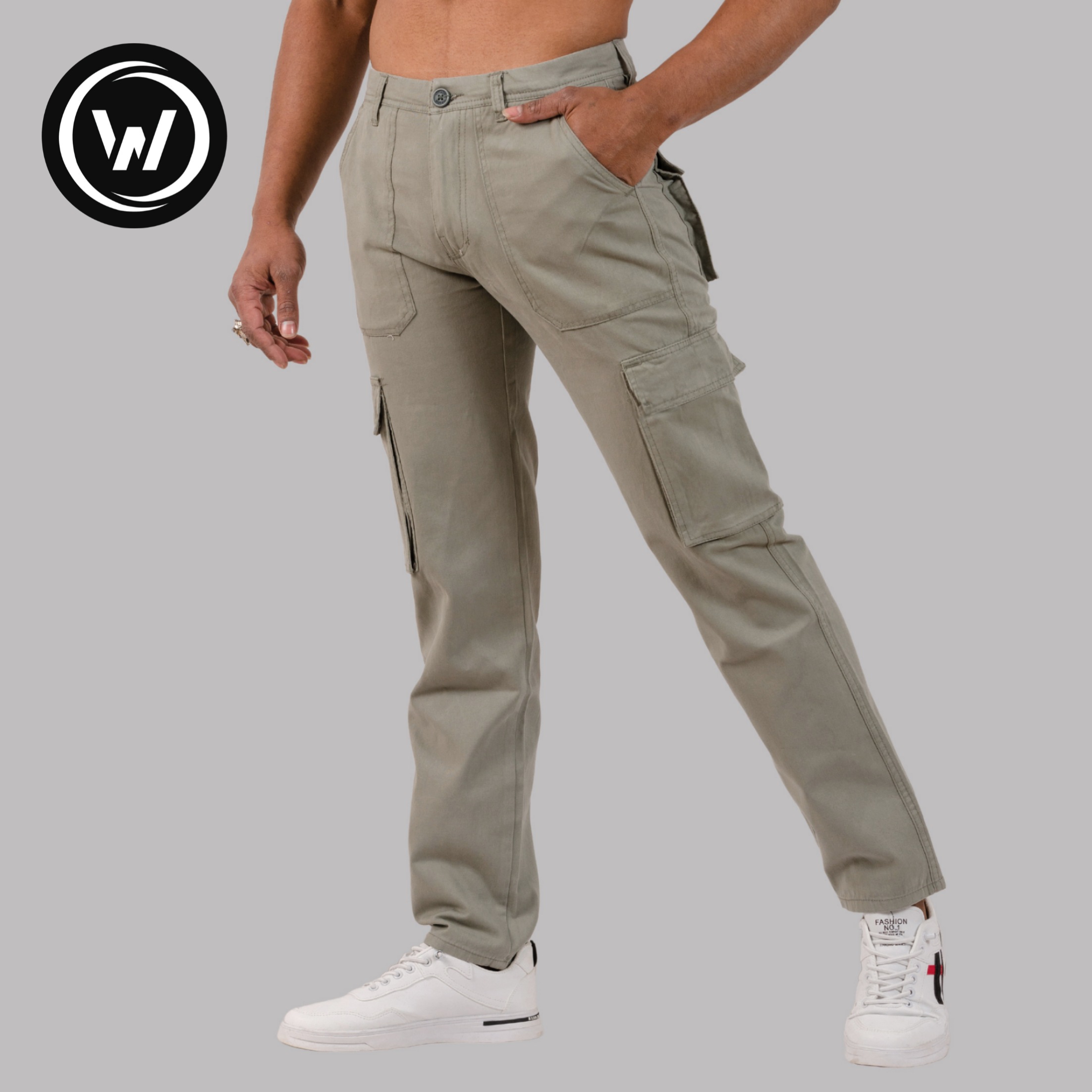 Wraon Lime Green Premium Cotton Fancy Cargo Box Pant For Men - Fashion ...