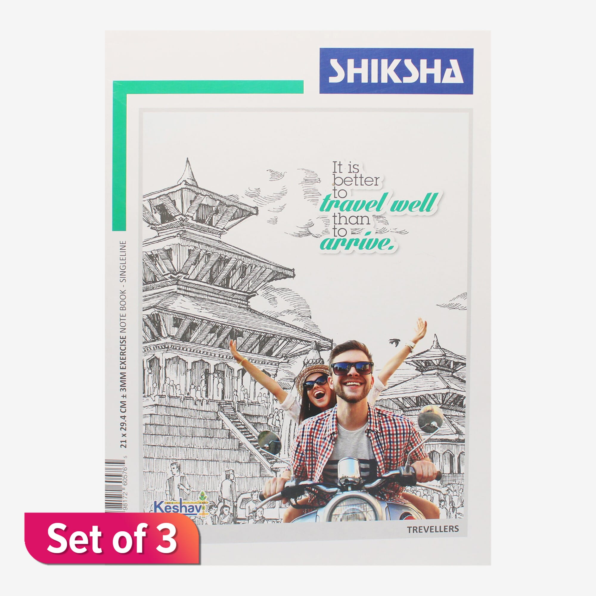 Shiksha A4 Notebook/Copy 150No (Set of 3) | Daraz.com.np