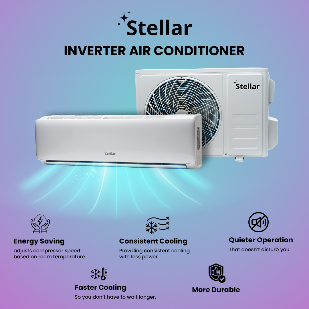 Stellar 1.5 Ton Wall Mount Air Conditioner AC SA-18IS1HPA/HE With ...