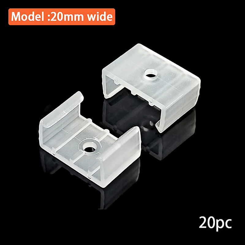 10/20/50/100PCS 10/12/13/16/20mm LED Strip Fix Clips Connector For ...