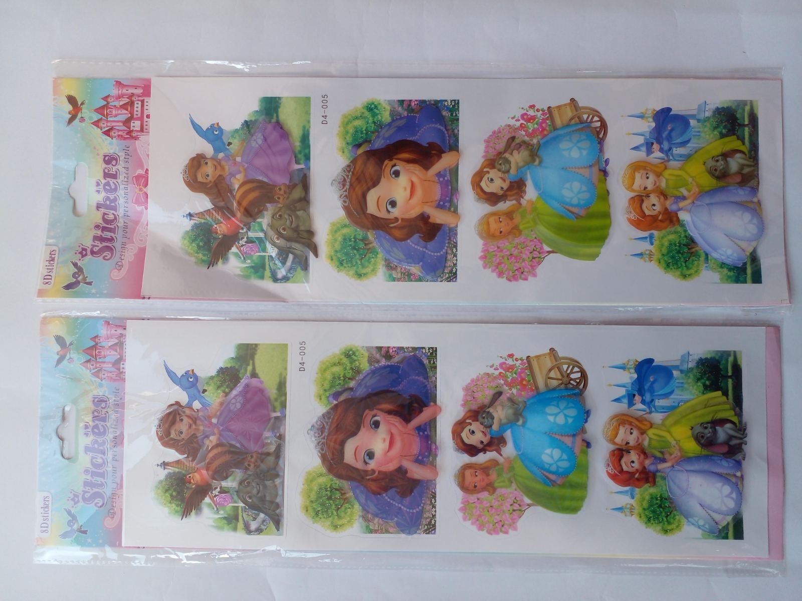 1 Pcs Princess Sofia Cartoon 8D Stickers for Kids | Daraz.com.np