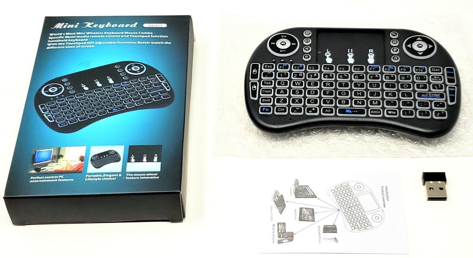 Wireless Backlit Mini Keyboard | Daraz.com.np