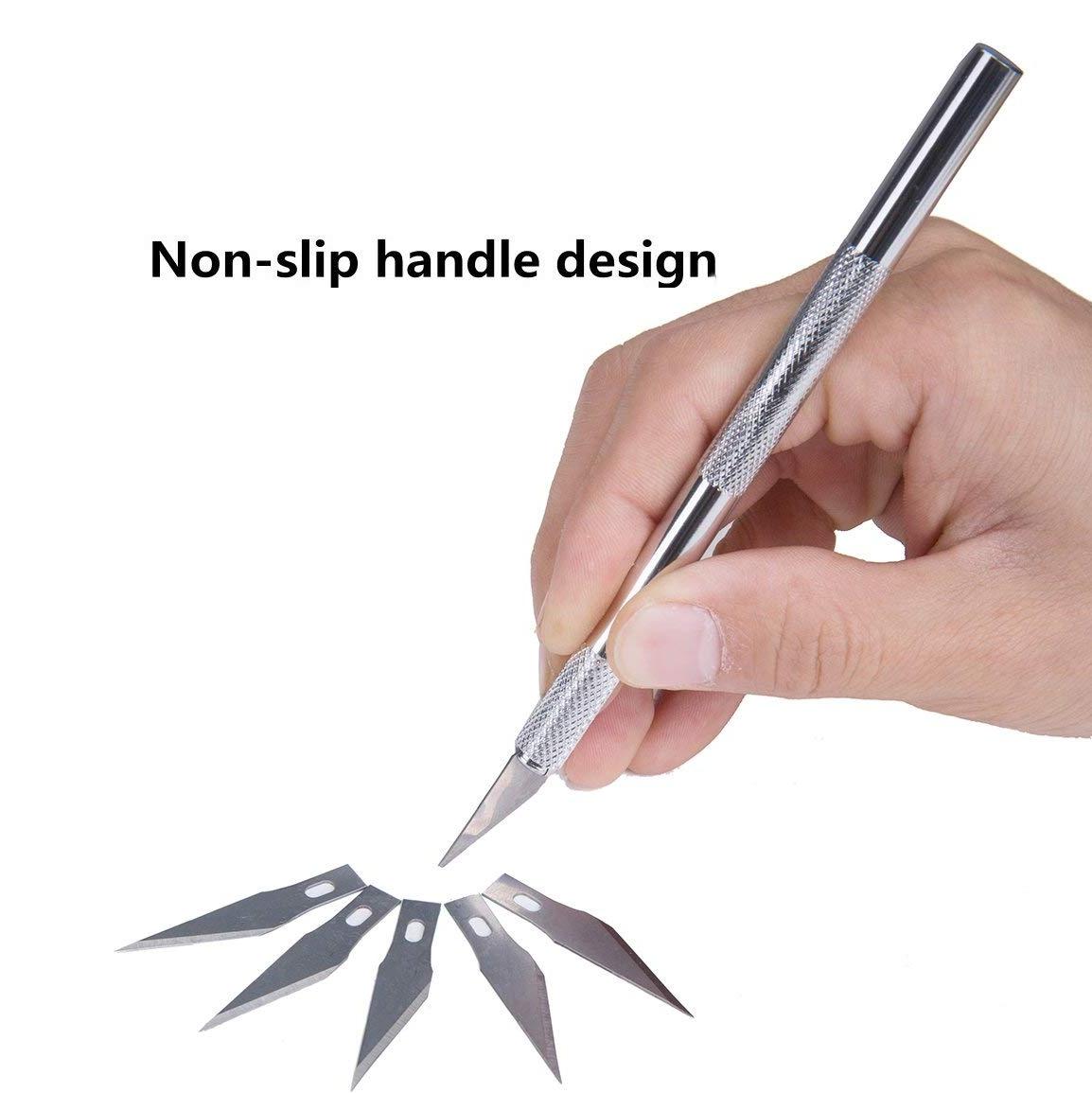 Vicky Stationery Detail Knife With 6 Blades & Safety Cap | Daraz.com.np