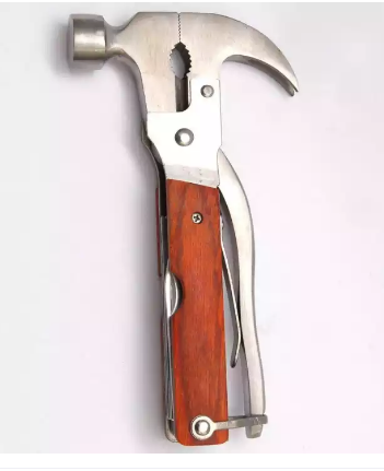 Heavy Duty Stainless Steel Portable Multi Function Hammer Tool Set Folding With Knife Saw Blade ...