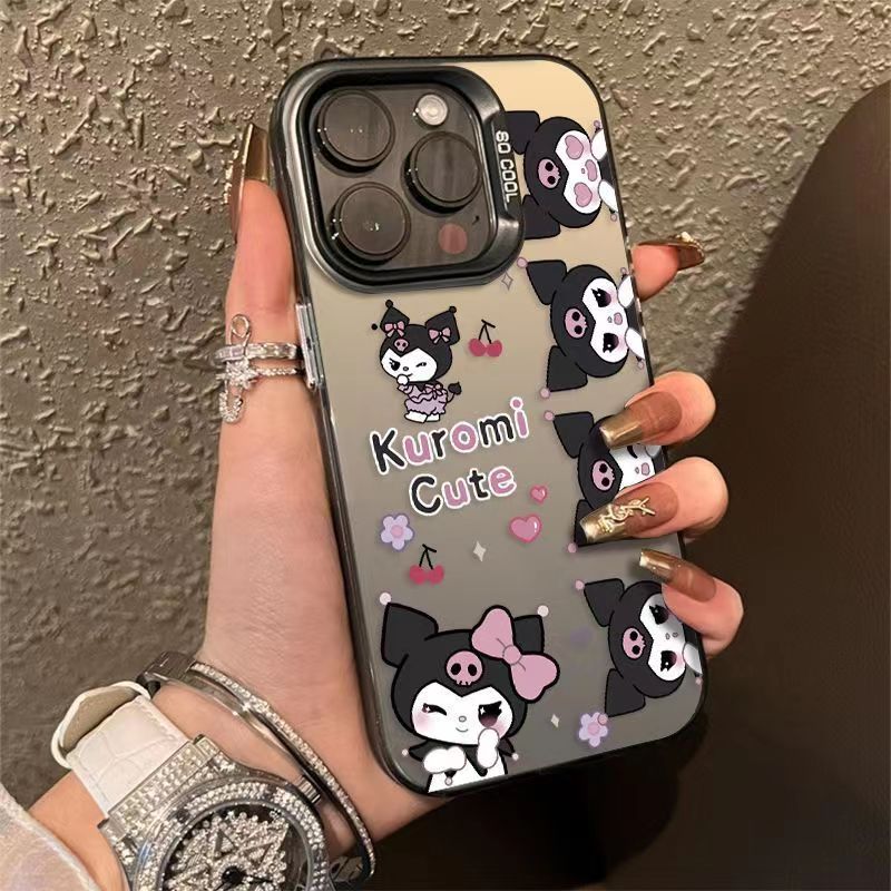 MissConnie Cartoon Sanrio Cute Kuromi Phone Case Compatible for IPhone ...