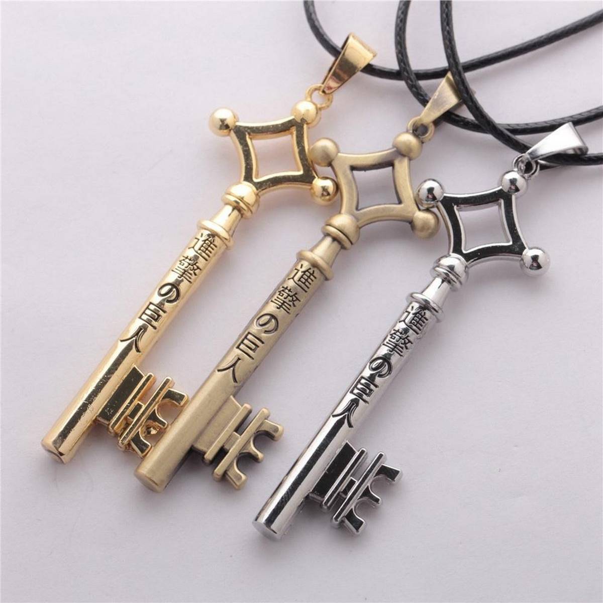 【VisioN Super Shop】Gifts Colors Attack on Titan Eren Key Necklace ...