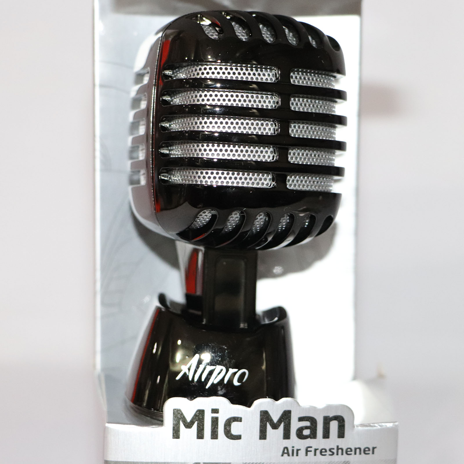 AirPro Mic Man Air Freshener In Mike Style-Silver Bless | Daraz.com.np