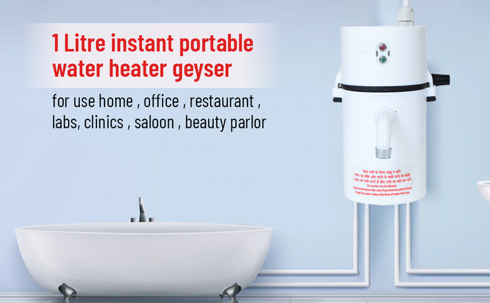 Portable Instant Electric Geyser 3000 Watt With 2 Year Warranty | Daraz.com.np