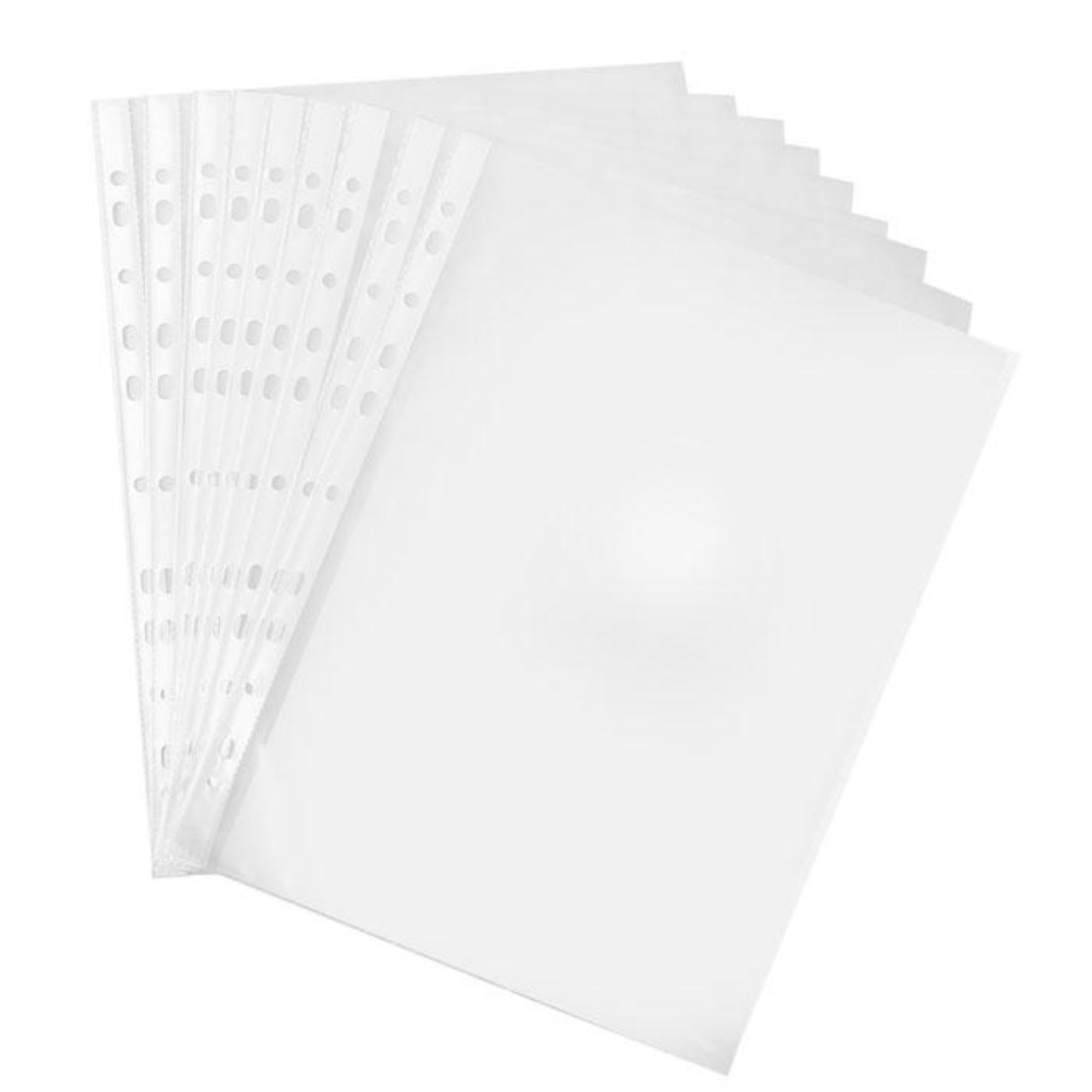 Sheet Protectors 11 Hole Loose Leaf A4 size 100 Sheets Pack | Daraz.com.np