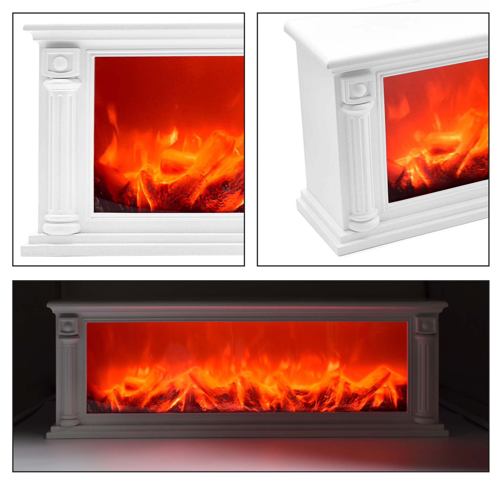 Wall Fireplace Table Fireplace Electric Fire Box | Daraz.com.np