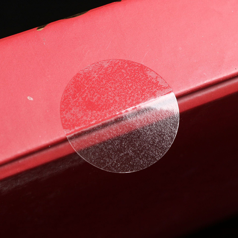 1000 20MM clear round sticker round transparent labels circle PVC ...