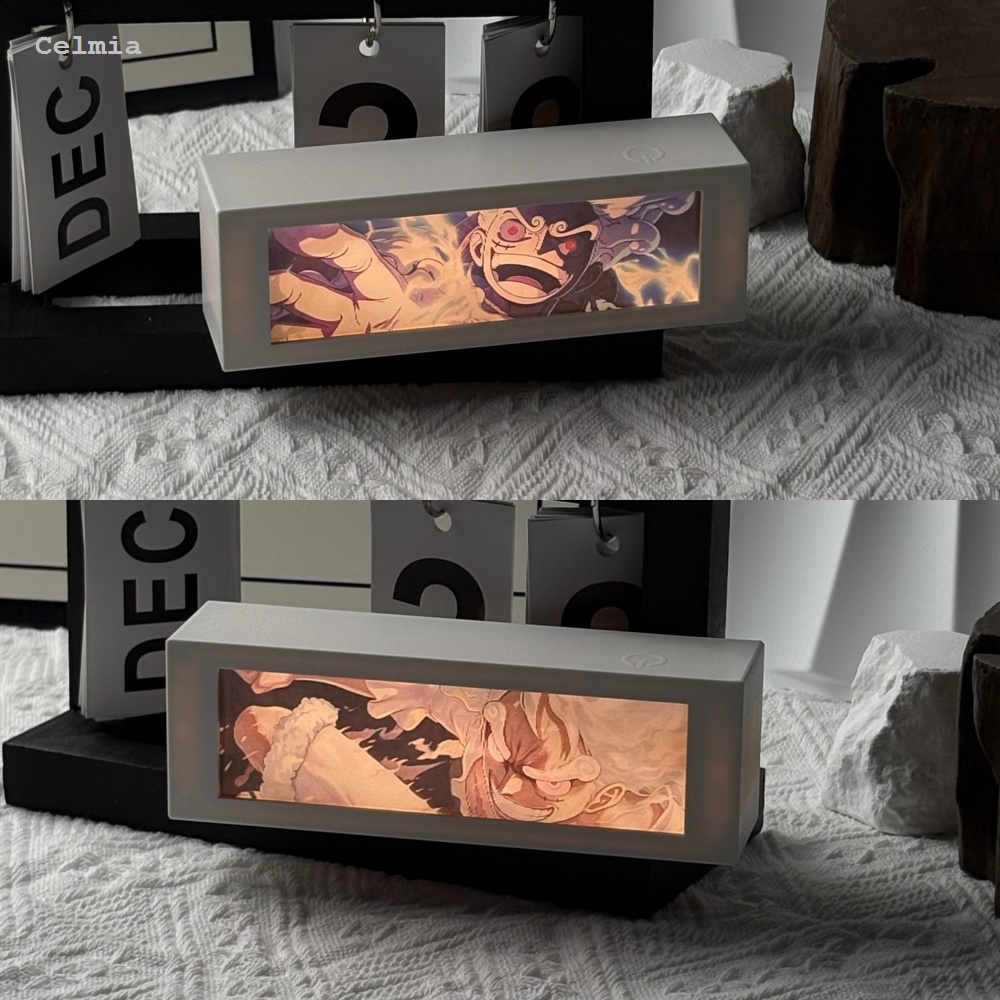 Celmia 3D Anime Motion Night Light Anime Laser Lamp Box Led Light For ...