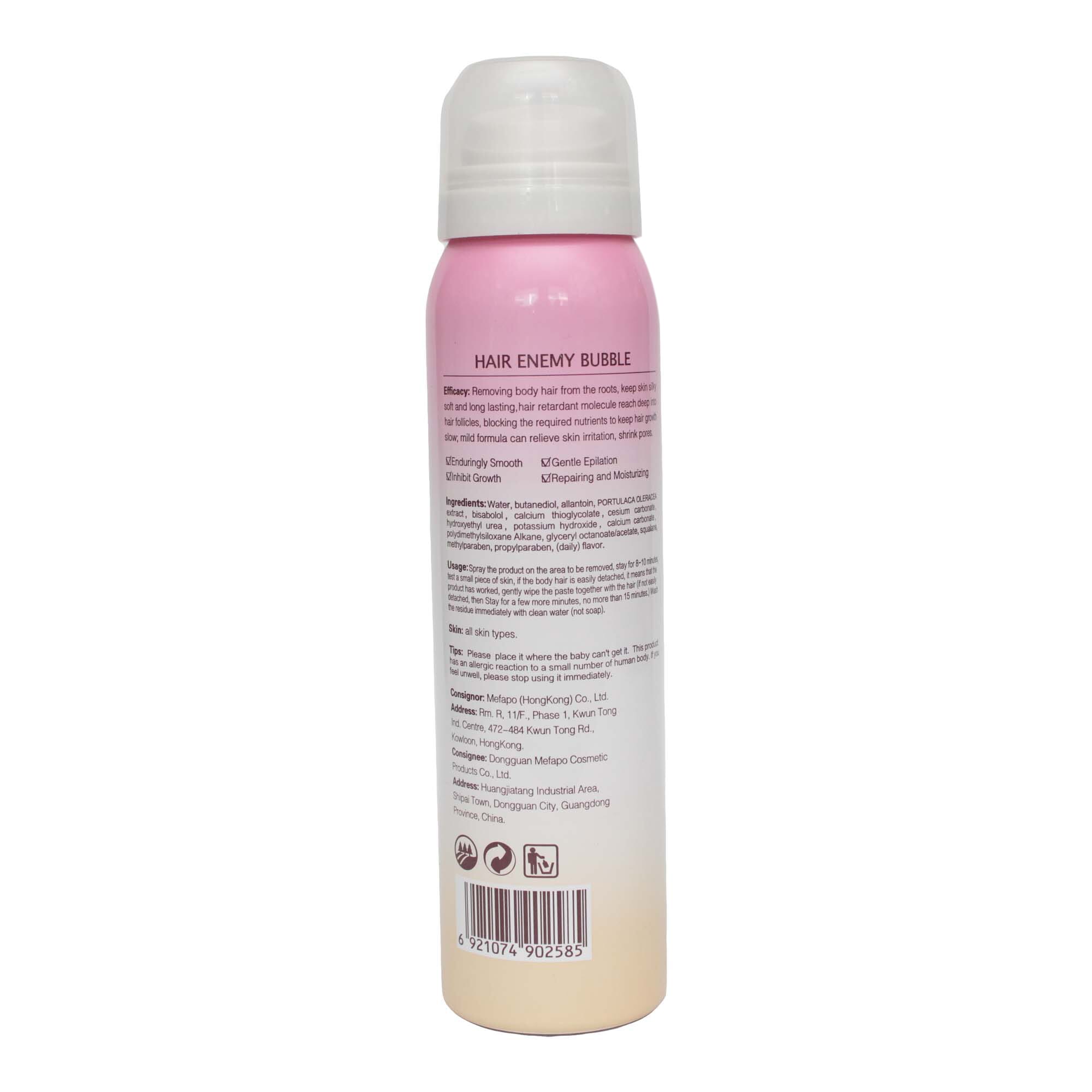 Hair Enemy Bubble Hair Removal 98 ml Daraz .np